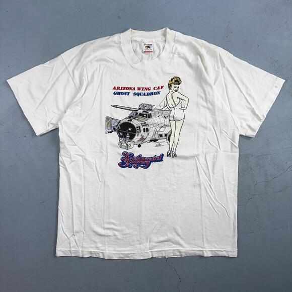 Fruit of the Loom | Shirts | Vintage Arizona Wing Caf Ghost Squadron ...